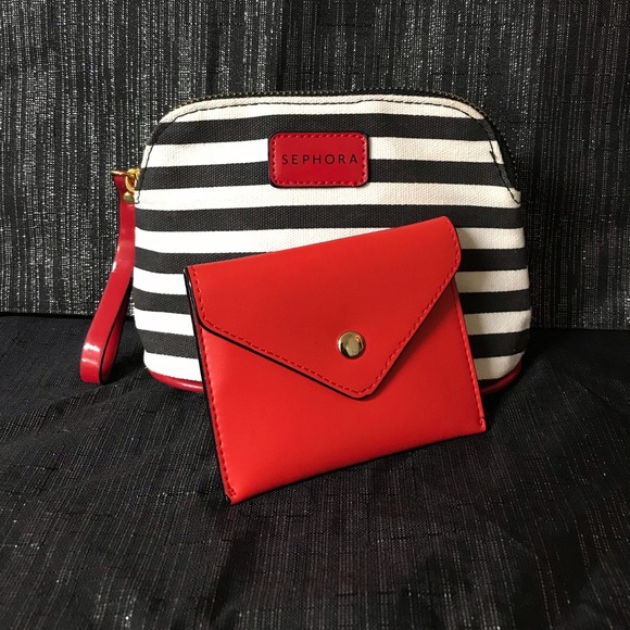 Sephora | Bags | Sephora Makeup Bag Coin Purse Set | Poshmark